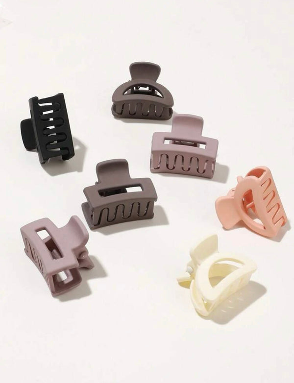 Mini Plain Claw Clips – Lil + Frank